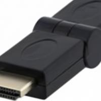 China Audio Video Projection HDMI Bendable Adapter Male to Female Gold Plated Pins L-com VHC00025 Connector for sale
