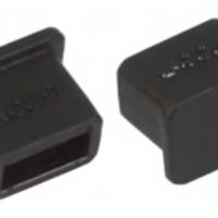 China RoHS Compliant Black PVC USB Cover L-com CVRUSB-MB5 Designed for MB5 Applications Packaging Includes 10 Pieces Per Bag for sale