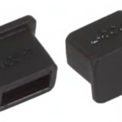 China RoHS Compliant Black PVC USB Cover L-com CVRUSB-MB5 Designed for MB5 Applications Packaging Includes 10 Pieces Per Bag for sale