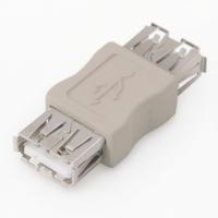 China USB 2 0 Adapter L-com UAD015FF USB Type A Female to Female Connector with Gold Over Nickel Contacts for sale