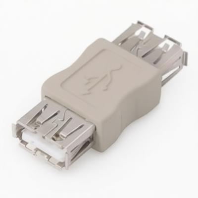 China USB 2 0 Adapter L-com UAD015FF USB Type A Female to Female Connector with Gold Over Nickel Contacts for sale