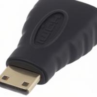 China Black 45P PVC HDMI Cable Assembly HDMI Type C Plug to HDMI 19pin Male Connector L-com VHC00021 Gold Flash for sale