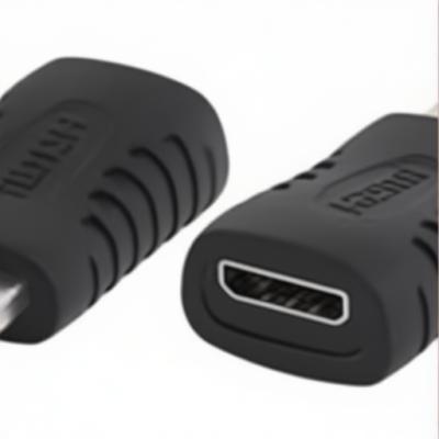 China HDMI Cable Assembly L-com VHC00013 with Gold Flash Pins and Shell HDMI 19P A Male to Mini C Female for sale