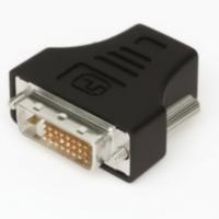 China Secure connection adaptor L-com DVIHDMF DVI-D Male to HDMI Female with nickel plated thumbscrews and dust covers for sale