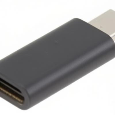 China USB Micro B to Mini M Adapter L-com CAU2MICBMINIAD-FM with Aluminum Alloy Shell and Gold Flash Pin Plating for sale
