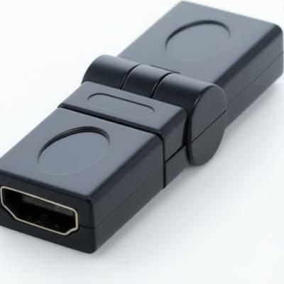 China Durable bendable HDMI adapter 2 HDMI female connectors L-com VHC00024 designed for signal projection for sale