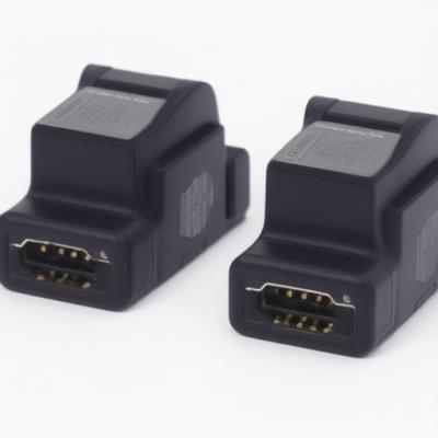 China HDMI 19 Pin AF to Micro DM 90 Audio Video Projection Cable Assembly L com VHC00011 RoHS Certified for sale
