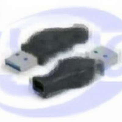 China Gold Plated USB 3 0 Series C Receptacle to USB 3 0 Series A Plug Adapter with Connectivity L com UAD31AMCF for sale