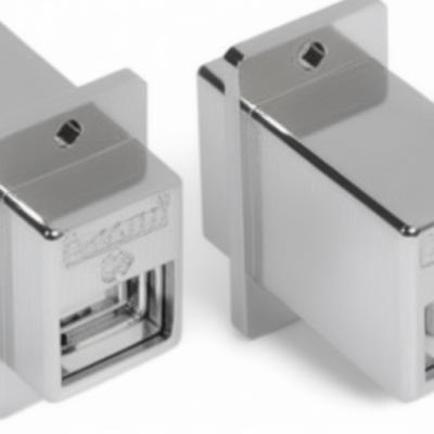 China Shielded USB A B panel adapter L com ECF504 UABS designed for USB Type A and B interface connections for sale