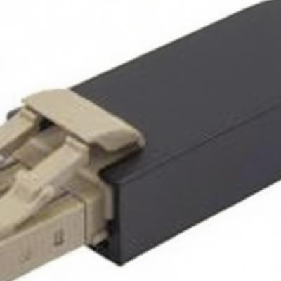 China Multimode Fiber Loopback Cable L-com FOL-AT-LCUMM-01D LC Connector PC Polish and Dust Caps Included for sale