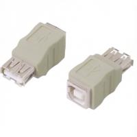 China USB 2.0 Adapter Cable L-com UAD013FF Series B to Series A USB Jack Connector with Continuity Tested for sale