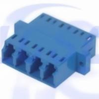 China LCOM FOA-560 Fiber Optic LC Quad Adapter with PEI Housing and Individually Packaged Couplers Included for sale