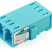 China Economy fiber optic coupler duplex LC connector with SC interface L-com FOA-LCM32-PC0N-SCF plastic body and PEI clip for sale