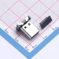 China Type C Female Connector LCKELEC LCK-TCF922-L135WL-G1 Featuring Post and 1U Electroplating for Industrial for sale
