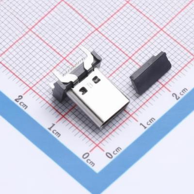 China Type C Female Connector LCKELEC LCK-TCF922-L135WL-G1 Featuring Post and 1U Electroplating for Industrial for sale