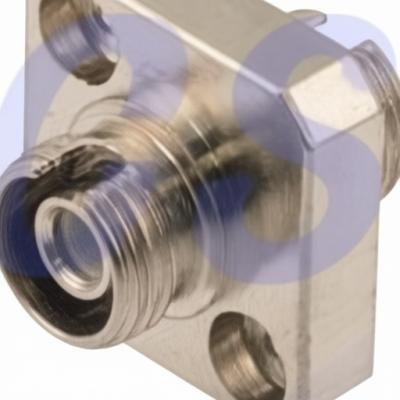 China Simplex single mode fiber optic economy coupler with copper body ceramic sleeve L-com FOA-FCSM1-MCUQ for sale