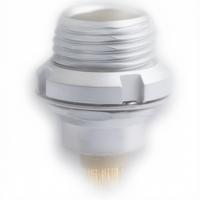 China industrial connector LICQ R.EEG.1B.10.CSL 1B front fixed socket with corrosion resistant gold plated conductors for sale