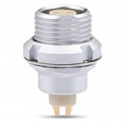 China Industrial electrical connector LICQ R.EEG.1B.102.CSL 1B series with durable brass housing and PPS insulator for sale