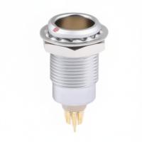China Durable Connector LICQ R EGG 0B 109 CSL 0B Series Straight Plug with PEE Insulator and Metal Housing for sale