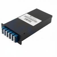 China Fiber Optic Cassette Module L-com FSP-MPM2-LC24-OS2 with 2 MPO Male to 24 LC Fiber Connectors for sale