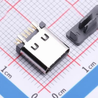 China Electronic Type C Connector LCKELEC LCK TCF702C L93WL G1 Featuring SUS304 Shell and Nickel Plating for sale