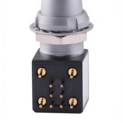 China 0B Series Right Angle Socket Model LICQ BR.EXG.1B.106.HSN with Precise Thread and Assembly Tolerances for sale