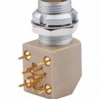 China Right angle socket connector LICQ YR.EXG.0B.109.HSN designed for electrical performance in industry for sale