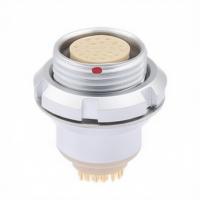 China 2B Rear Fixed Socket Connector LICQ R.EEG.2B.26.CSN Featuring PP6 Housing and 65dB Minimum Shielding for sale