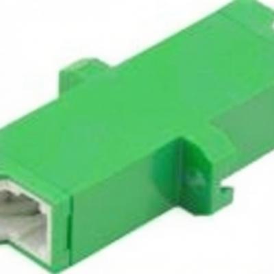 China Fiber Optic Simplex Adaptor UPC Green L-com FOAE2KUPCG with SUS304 Shrapnel and PBT Inner Core Material for sale