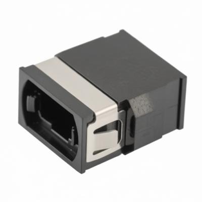 China Fiber Optic MPO MTP Adapter with Reduced Flange Panel Mount L com FOA 994A Key Up to Key Down Type A for sale