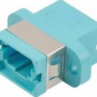 China L-com FOA-991A MPO MTP Adapter Featuring Durable ABS Body and Full Flange for Fiber Optic Panel Mounting for sale