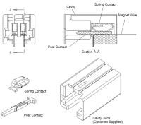 China TE Connectivity 2366999 2 Nano MAG MATE Terminal Suitable for Wire Size 40 through 30 AWG Copper Wire for sale