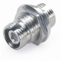 China Fiber optic FC APC coupler with zirconia sleeve and nickel plated brass body L-com FOA-019 compliant for sale