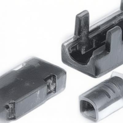 China USB 3 0 B Male Connector Hood Kit L-com USBHD3-B Featuring Strain Relief and Durable Black ABS PC PVC for sale