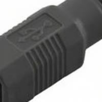 China Protective LSZH Hood Black L-com USBHD2.0-Z-B Designed for USB 2.0 B Connector Cable Assemblies for sale