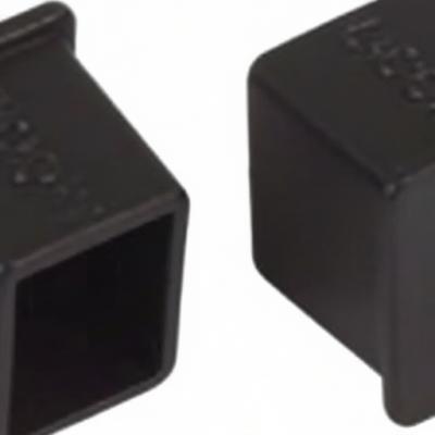 China Pack of 10 Black PVC USB B 3.0 Plug Covers L-com CVRUSB3.0-B Protective Accessories for sale