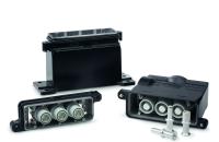China Heavy Duty Connectors TE Connectivity T0924049044-100 with IP68 Hoods and Stainless Steel Fasteners for sale