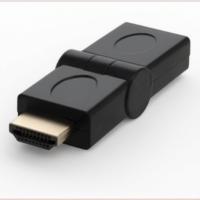 China Gold Plated Pins HDMI Male to Female Bendable Adapter L-com VHC00027 for Enhanced AV Signal Performance for sale