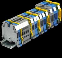 China SNA series screw clamp terminal blocks TE Connectivity 1SNA290253R1400 engineered for high density and reliability for sale
