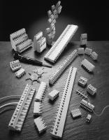 China Eurostyle PCB terminal blocks TE Connectivity 284410-3 with rising cage clamp and ISO 9001 management for sale