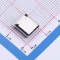 China LCKELEC LCK TCF910 L925WL G3 Type C Female Connector 9.25mm Housing Length 3U Plating Specification for sale