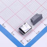 China Durable Type C Receptacle Connector LCKELEC LCK-TCF811-L65YL-G1 with High Temperature Plastic Housing for sale