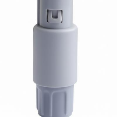 China Connector assembly plastic straight plug LICQ 1P PAG M04 CA GA 52 corrosion resistant with 01mm tolerance for sale