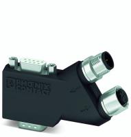 China Industrial fast connection plug Phoenix Contact 2902317 SUBCON PLUS M12 for PROFIBUS and CAN systems for sale
