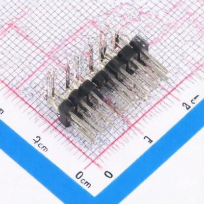 China Electrical Connector Ckmtw B-2100R16P-B110 Double Row Right Angle Pin Header with 2.54mm Pin Spacing for sale