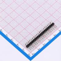 China Durable 254mm pin header connectors including Ckmtw B-2100R20P-A110 single row and double row SMT types for sale
