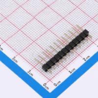 China Connector 2.54mm Pin Header Series Including Ckmtw B-2100S12P-A110 with Single and Dual Row Options for sale