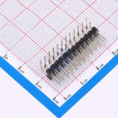 China 2.54mm pin header connector dual row right angle Ckmtw B-2100R24P-B110 used in electronic assemblies for sale