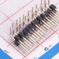 China 2.54mm Pin Header Connector Series Featuring Ckmtw B-2100R22P-B110 Dual Row Right Angle Pin Headers for sale