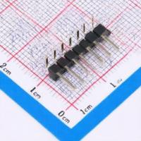 China 2.54mm Pin Header Connector Series with Ckmtw B-2100R07P-A110 Featuring Single Row and Dual Row Pins for sale